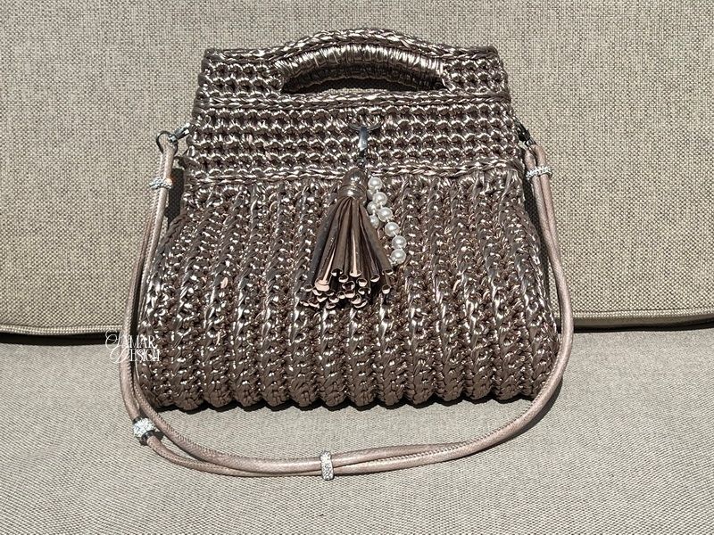 “Limited Edition” bag metallic – Haken en breien met Samar