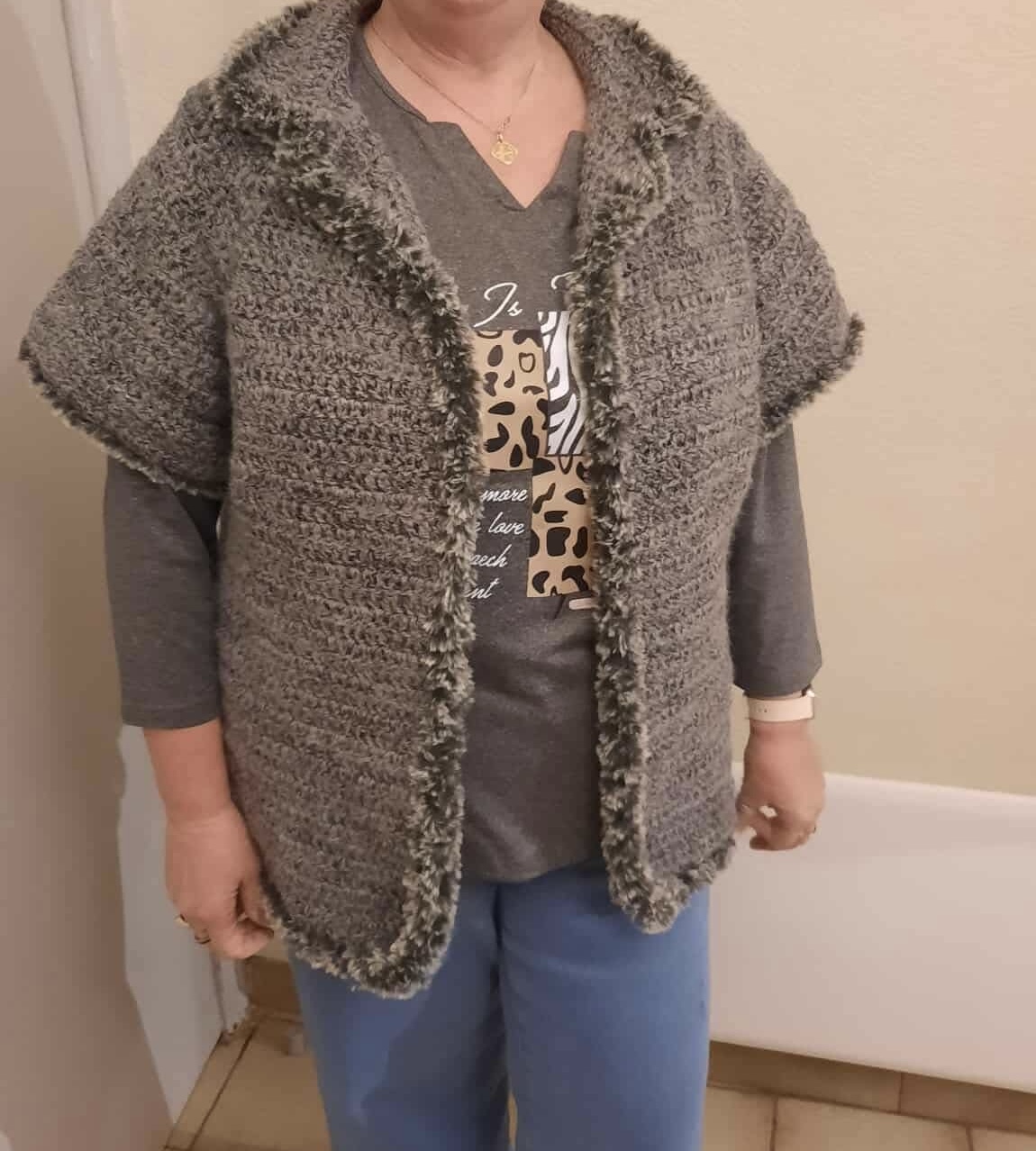 Haak patroon Gilet “AUTUMN” – Haken en breien met Samar